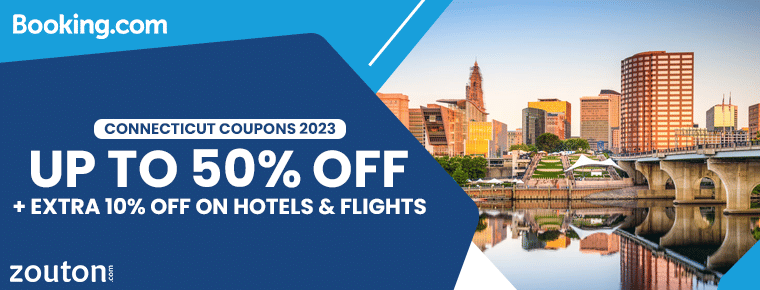Booking.com Connecticut Coupons | July Edition | Up To 50% + Extra 10% ...