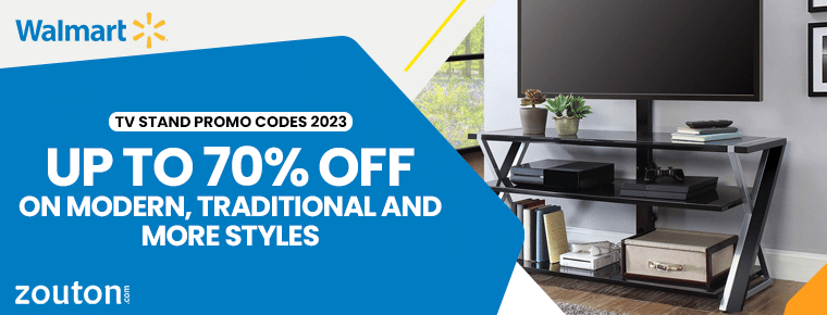 Walmart TV Stand Promo Codes | September 2023 | Up to 70% off on Modern ...