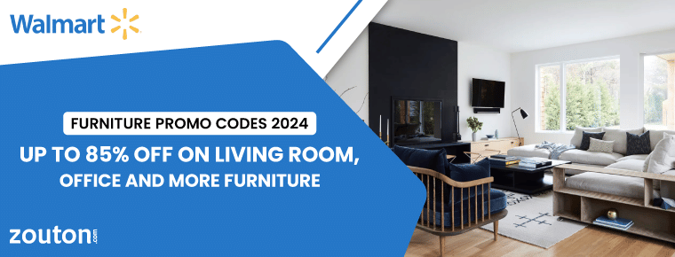 Walmart Furniture Promo Codes | July 2024 | Up to 85% Off on Living ...