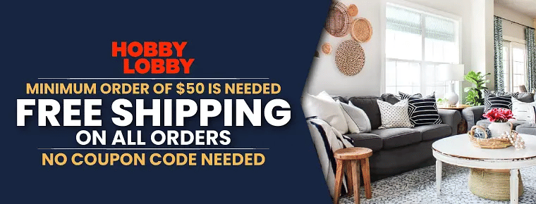 Hobby Lobby Printable Coupons | 50% + Extra 40% Off | July 2022