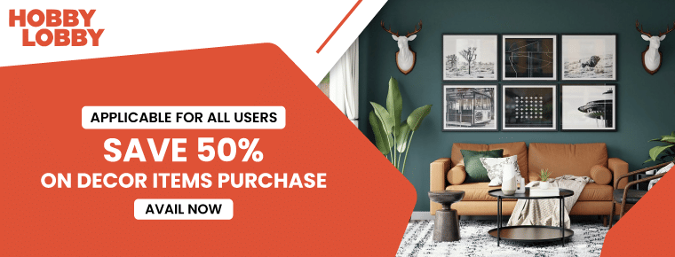 Hobby Lobby Printable Coupon | January 2024 | Upto 50% Off On Orders