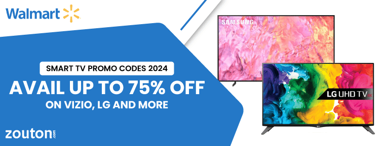 Walmart Smart TV Promo Codes | July 2024 | Up to 80% off on Vizio, LG ...