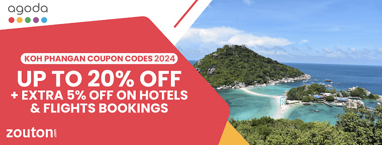 Agoda Koh Phangan Coupon Codes 2024 | Up To 20% Off + Extra 5% Off On ...