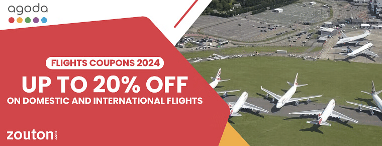 Agoda Flights Coupons | January 2024 | Up To 20% + Extra 5% off on ...