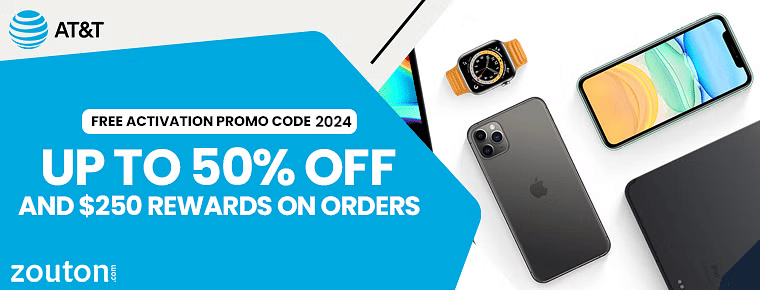 AT&T Free Activation Promo Code | February 2024 | Get Up To 50% Off and ...