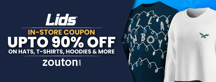 Save up to 60%: Lids Coupons, Promo Codes & Discount Codes July 2022