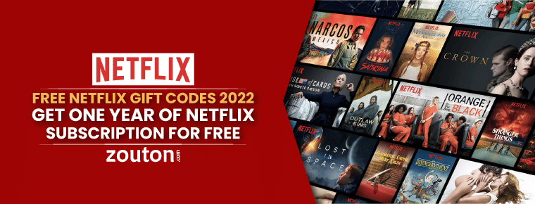 FREE Netflix Gift Codes 2022 | Free Netflix Account | Netflix Gift Card
