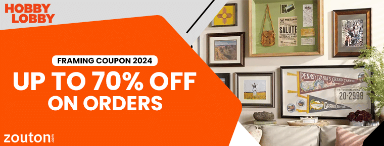 Hobby Lobby Framing Coupon | April 2024 | Save Up To 75% On Orders