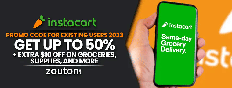 Instacart Coupons & Promo Codes- Get $20 Off August 2023