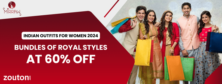 Steals from Mirraw Mid-Season Sale: Min. 60% Off on Endless Royal Styles