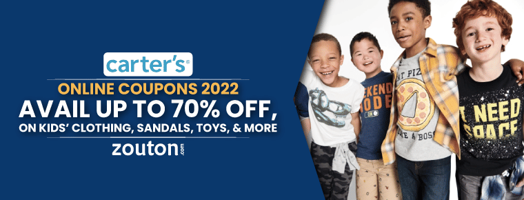 Carter's Coupons & Promo Codes: 50% off August 2022