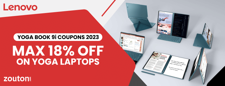 Lenovo Yoga Book 9i 2023 Coupons | June Edition: Maximum 18% Off On ...