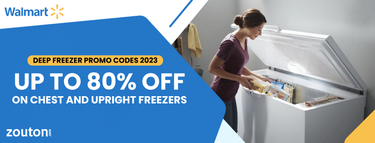 Walmart Deep Freezer Promo Codes | December 2023 | Up to 60% off on ...