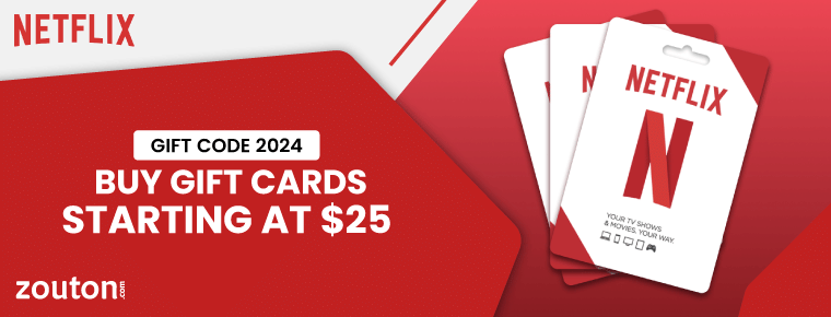 Netflix Gift Code | January 2024 | Gift Cards Starting at $25