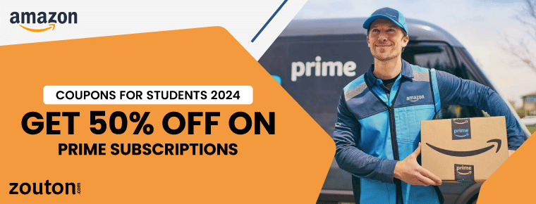 Amazon Coupons For Students | October 2024 | Get 50% Off On Prime ...