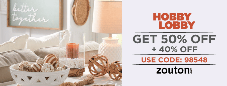 50% off Hobby Lobby Coupons & Promo Codes May 2021